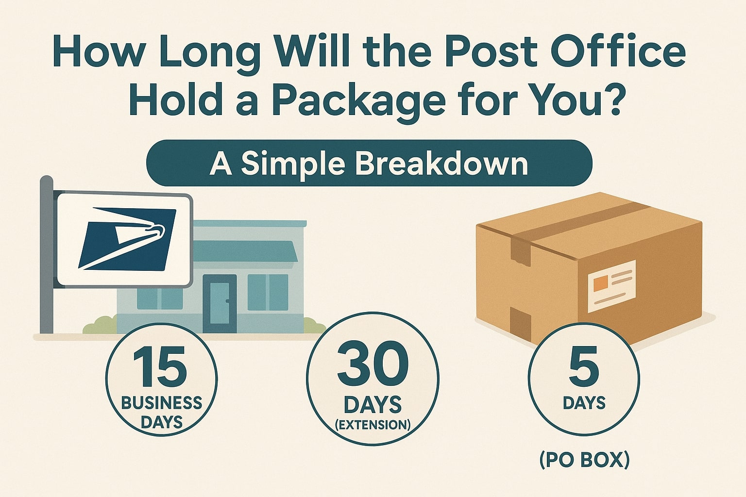 How Long Will The Post Office Hold A Package For You How Long Will The Post Office Hold A Package For You
